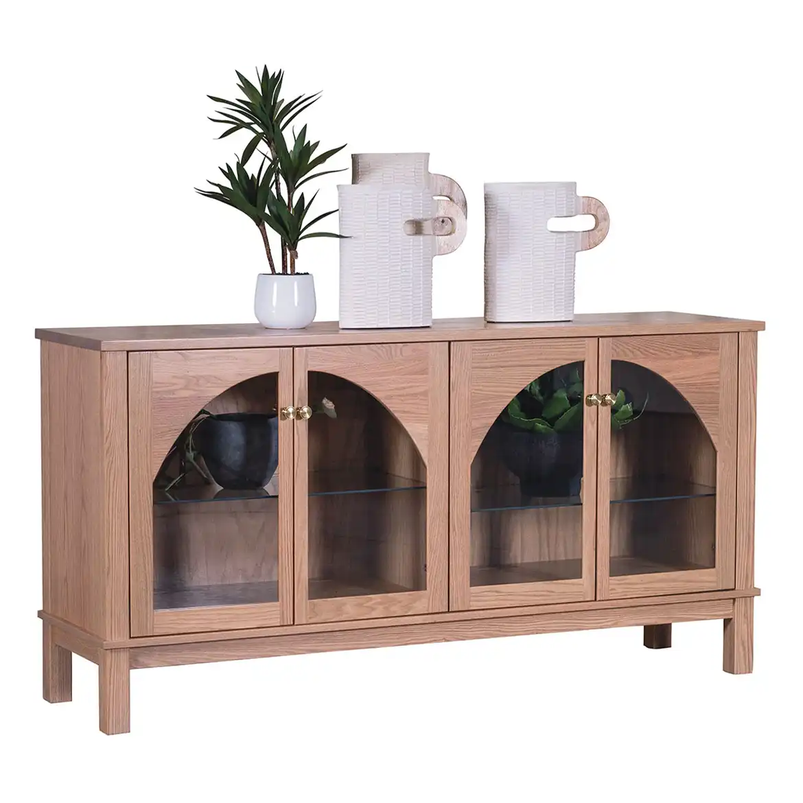 Alexander | Arch 4 Door Sideboard - Highlands Furniture & Decor